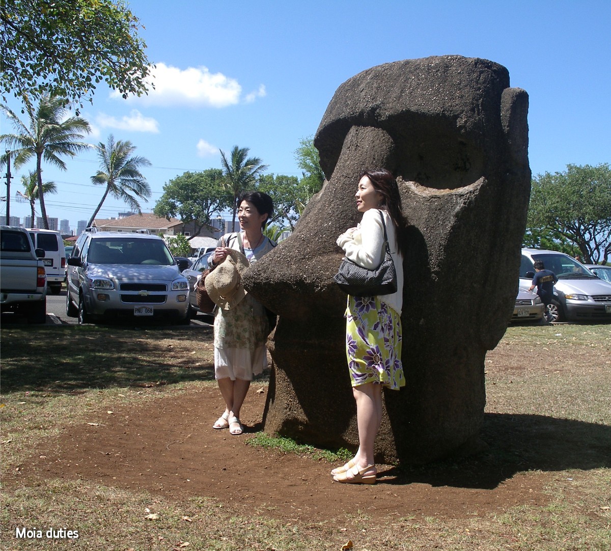 Road Side Moai | Tiki Obscure