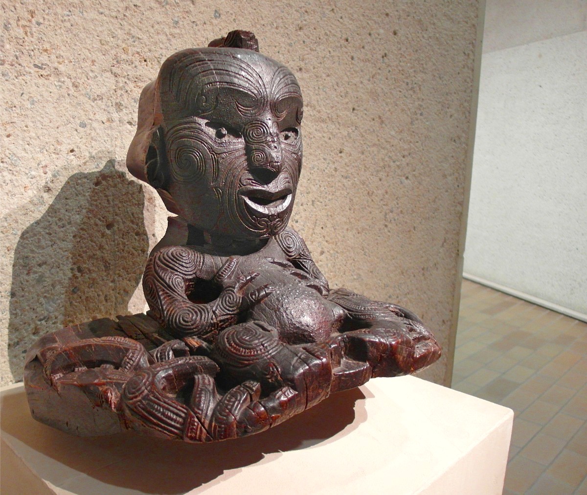 Te Rauparaha Waka -National Gallery of Australia, ACT, Aust. | Tiki Obscure